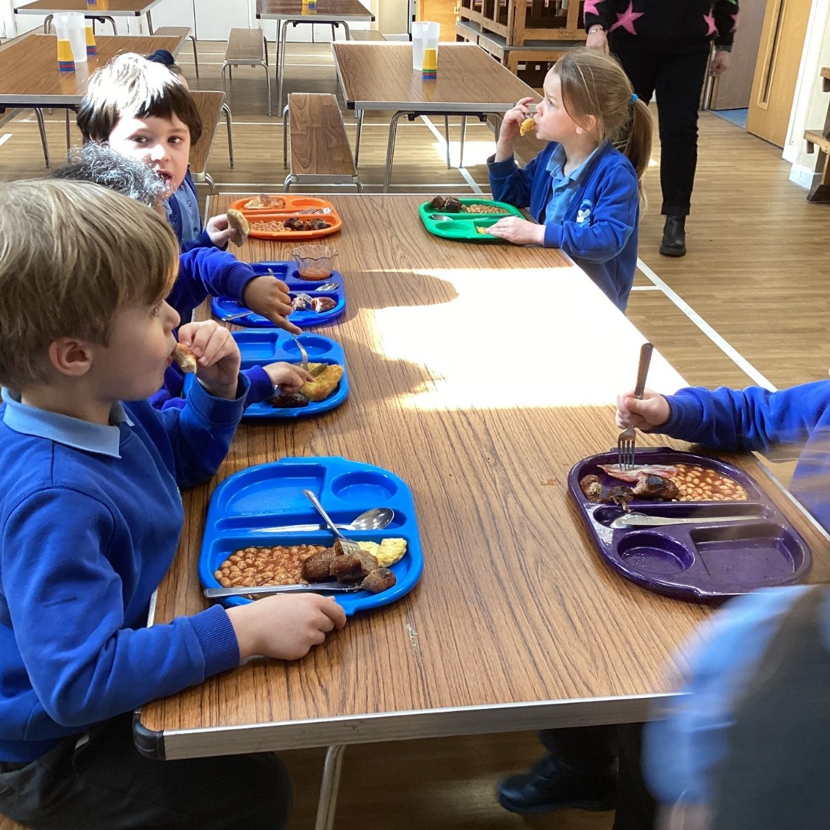 Holy Trinity Catholic School - Reception Lunch in the Hall